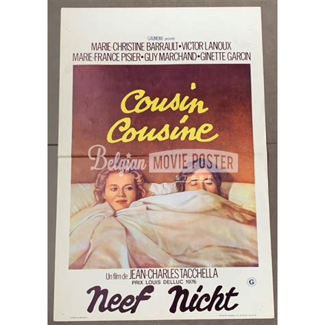 Cousin Cousine Belgian Movie Poster Store