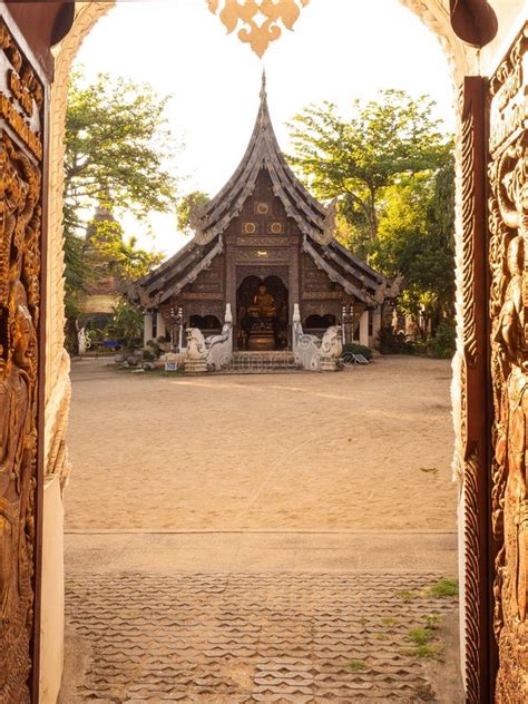 Old Temple In Chiang Mai Thailand Old Lanna Temple Wat Pan Sao And