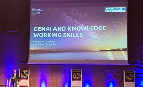 Ucl School Of Management Showcases Analytics Lab Report At Ai World Congress Ucl School Of