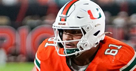 Miami Hurricanes Ol Francis Mauigoa Shares Game Week Thoughts