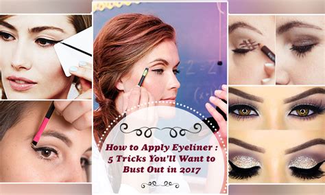 How To Apply Eyeliner 5 Tricks Youll Want To Bust Out This Year