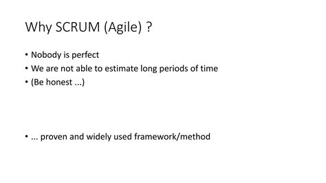 Scrum Introduction PPT Free Download