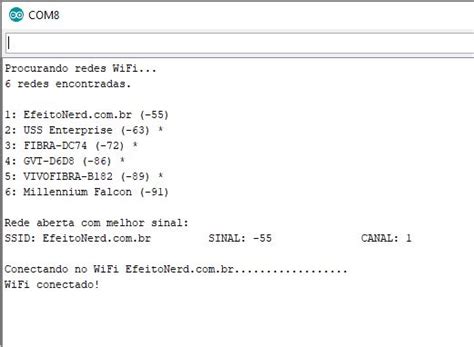 Efeitonerd Arduino Esp32 Attiny85 Wifi Scan Com Esp32 Buscando E Conectando Em Redes Abertas