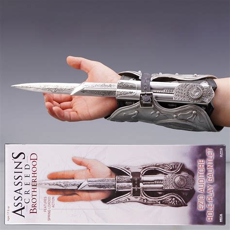 Assassins Creed Brotherhood Cosplay 11 Hidden Blade Ezio Auditore Da Firenze Ebay