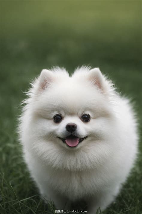 可爱萌宠小博美草地追尾游戏 TUTU