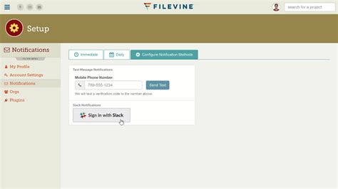 Notification Settings Filevine Help Center