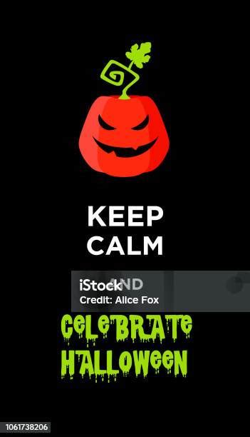 악마의 호박 무서운 얼굴 벡터 일러스트 레이 션 진정 하 고 할로윈 글자를 축 하 공포 무서움에 대한 스톡 벡터 아트 및 기타 이미지 공포 무서움 공휴일 로고