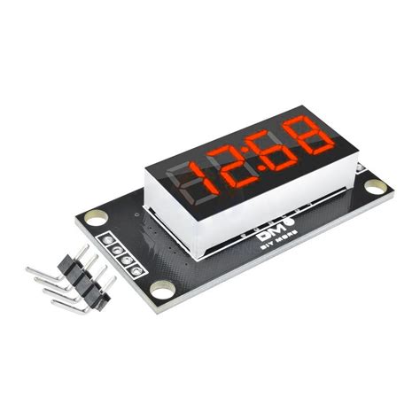 MODULO LED DISPLAY DIY TM DIG RELOJ SEGM LED P ROJO Starware