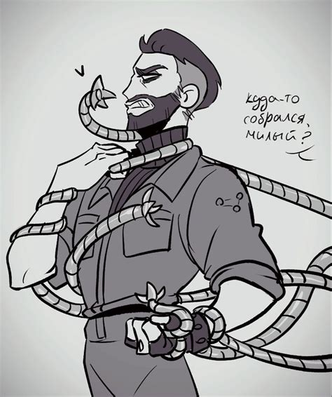 Элеонора и Нечаев Сергей атомик харт автор Hikase555 Фан арт Фандом Комиксы