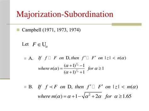 Ppt Majorization Subordination Theorems For Locally Univalent Functions Iv Powerpoint