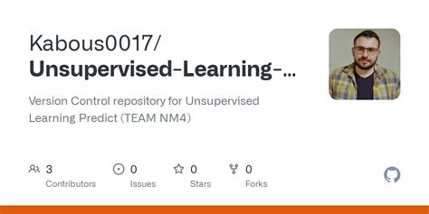 unsupervised learning team nm4 versioncontrol readme md at main