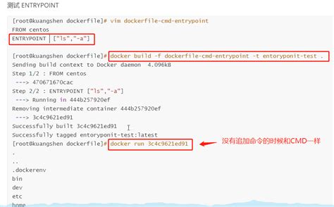 14、docker cmd和entrypoint的区别 little小新 博客园