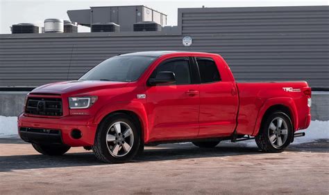 Tuned 2012 Toyota Tundra Double Cab Shows Off Sporty Looks Flexes Trd
