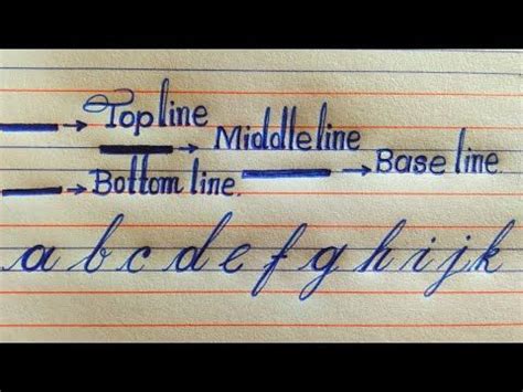 How To Improve Handwriting Cursive Writing Basic Strokes How To Write English Sma Cursive