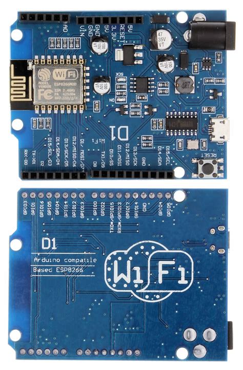 Модуль Wemos D1 Wifi Uno R3 Esp8266 Arduino Ua