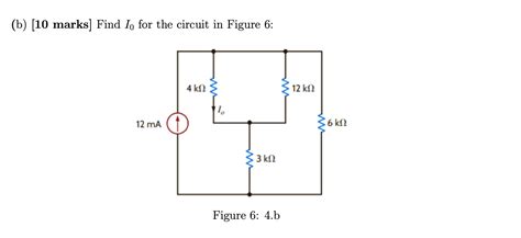 Solved Find I For The Circuit In Figure Chegg