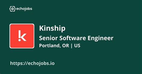 Kinship Is Hiring Senior Software Engineer Contract Us Portland Or