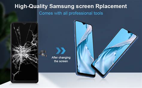 For Samsung Galaxy A12 Screen Replacement Kit Moautodc 6 5