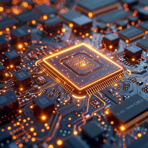 Premium Photo Ai Circuit Network In 3d Microprocessor Complexity Unveiled For Social Media