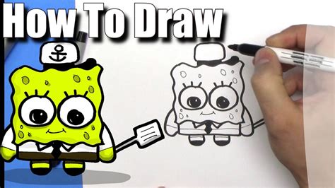 How To Draw Baby Spongebob