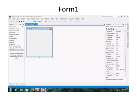 Windows Form Applicationinvb 3 Year Pptx