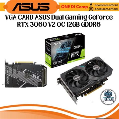 Jual Vga Card Asus Dual Gaming Geforce Rtx V Oc Gb Gddr Kota Medan One Di Com