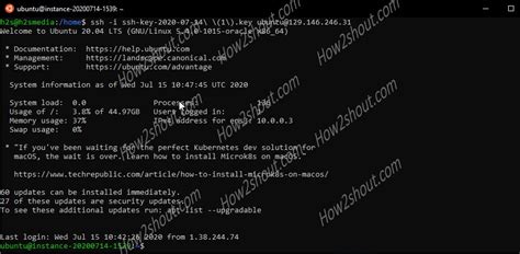 How To Access Oracle Cloud Instance Via Ssh Linuxshout