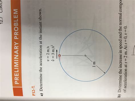 Solved A Determine The Acceleration At The Instant Shown