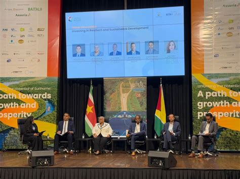 Honored To Have Joined The Panel At Ibc Suriname 2025 To Discuss How