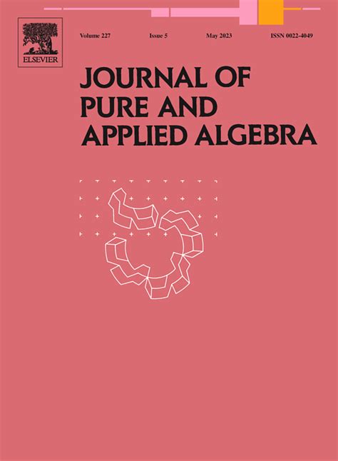 Journal Of Pure And Applied Algebra Journal Finder