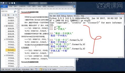 第 讲 format格式控制 计算机二级python篇 办公职场教程 Python 虎课网