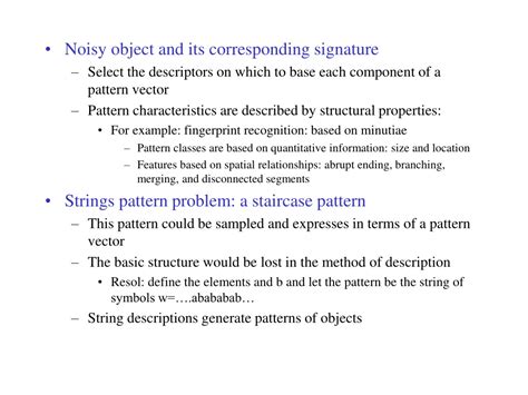 Ppt Object Recognition Patterns And Classes In Decision Theoretic Methods Powerpoint