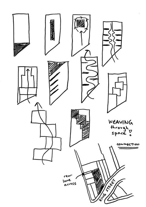 Vanessa Yu Arch1201 Project 3 Parti Diagrams Experimenting With Form