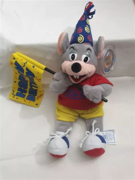 Chuck E Cheese Limited Edition Birthday” Chuck E Plush 2004 Wtags £2248 Picclick Uk