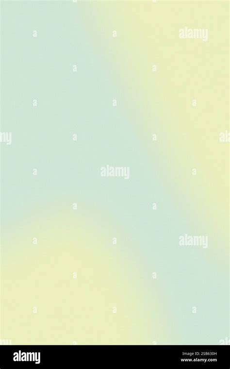 Abstract Delicate Blurred Background With Smooth Transition Of Pastel Blue And Yellow Muted