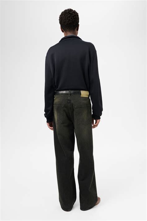 Our Legacy Vast Cut Black Sand Chain Twill