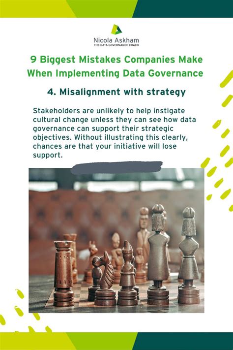The 9 Biggest Mistakes Companies Make When Implementing Data Governance