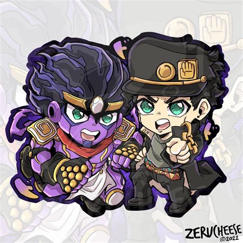 Jojo Protagonist In Chibi Style Part 1 9 Art By Me R Stardustcrusaders