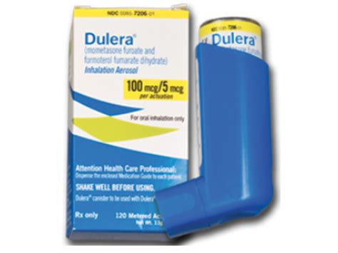 Dulera Mometasone Furoate And Formoterol Fumarate Dihydrate 100 Mcg 5mcg Organon Rx