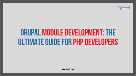 Chirag Dave On Linkedin Drupal Module Development The Ultimate Guide