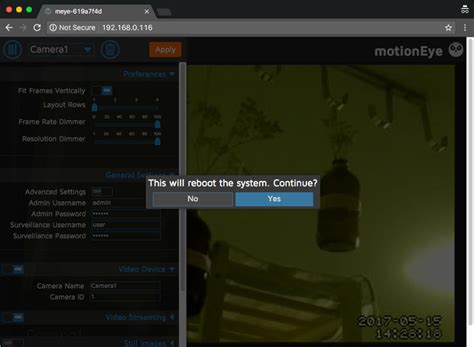 how i setup a cctv camera with raspberry pi zero w and motioneyeos