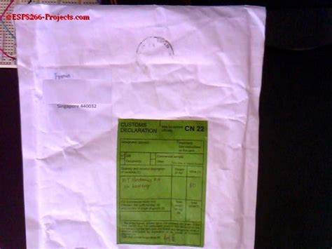 Mailbag Arrival New Esp8266 Adapter Board