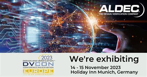 Visit Us At Design And Verification Conference Europe Aldec Posted On The Topic Linkedin