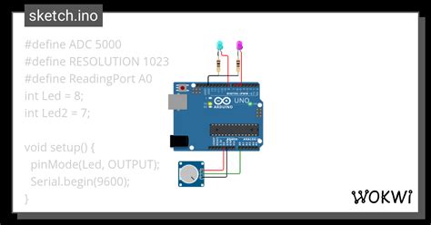 Encendido Con Temperatura °c Wokwi Esp32 Stm32 Arduino Simulator