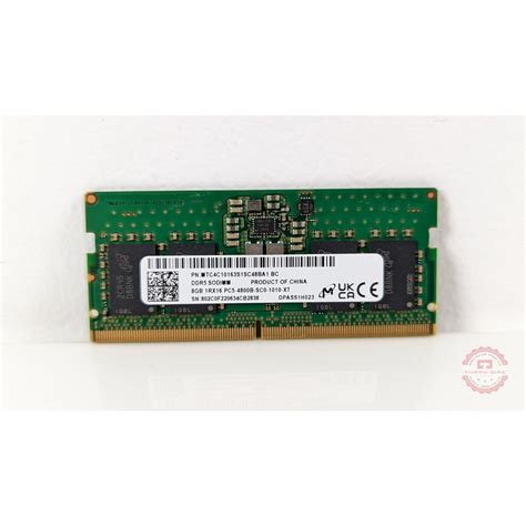 Ram Laptop Ddr5 Micron 8gb Bus 4800 Chính Hãng Bảo Hành 4 Năm Bigbuy360 Bigbuy360 Vn
