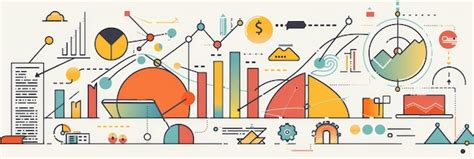 This Illustration Depicts A Business Growth Strategy Through Data Analysis Symbolizing Data Vi