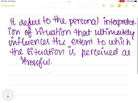 Solved What Is Cognitive Appraisal Theory Of Emotion