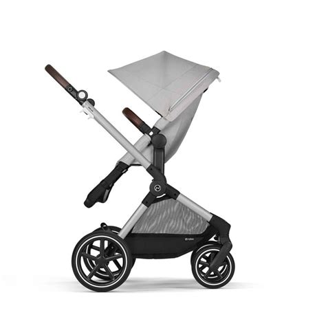 Cybex Eos Travel System Essential Bundle With Gold Footmuff Lava Gre
