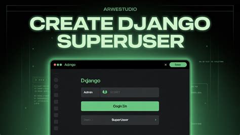 Django Admin Tutorial Create Superuser Step‑by‑step 2025 Youtube