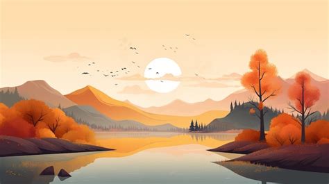 Premium Ai Image Autum